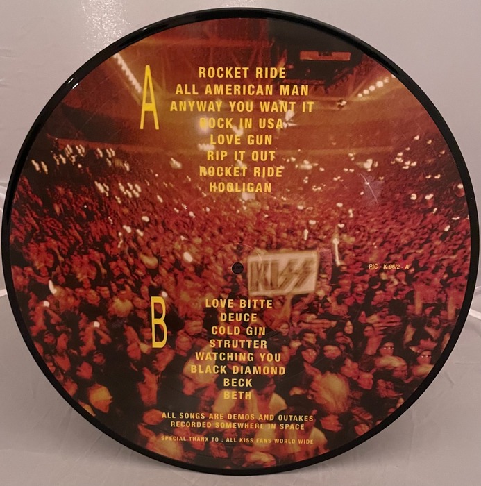KISS Demos and Outtakes Picture Disc :: Samlersidene